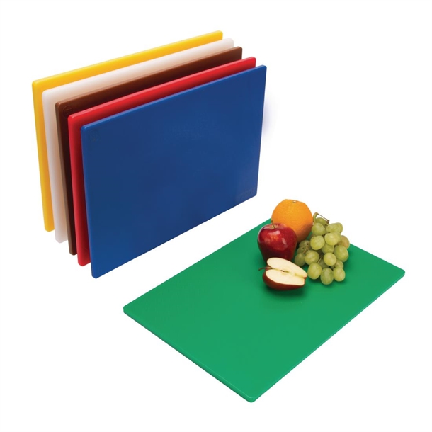 Hygiplas Low Density Chopping Board Set (Pack of 6) - W356 - Buy Online ...