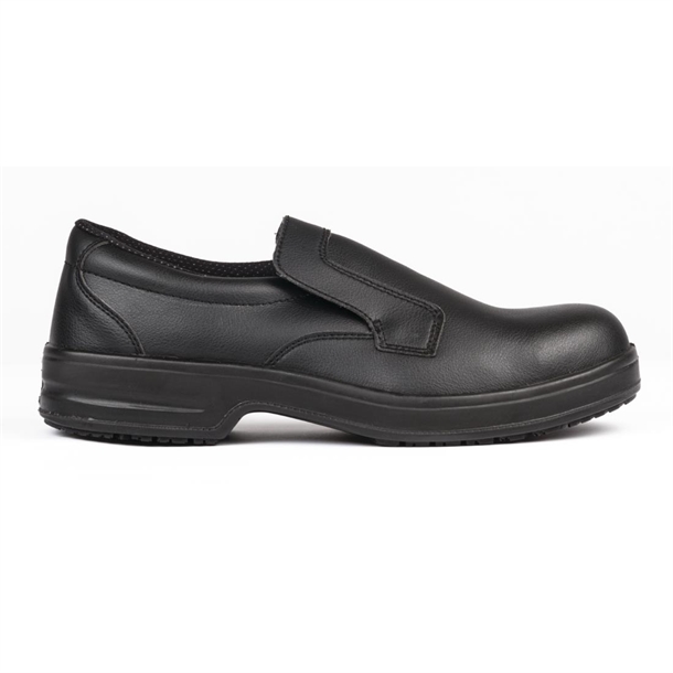Slipbuster Lite Slip On Safety Shoes Black - P_A845 - Buy Online at Nisbets