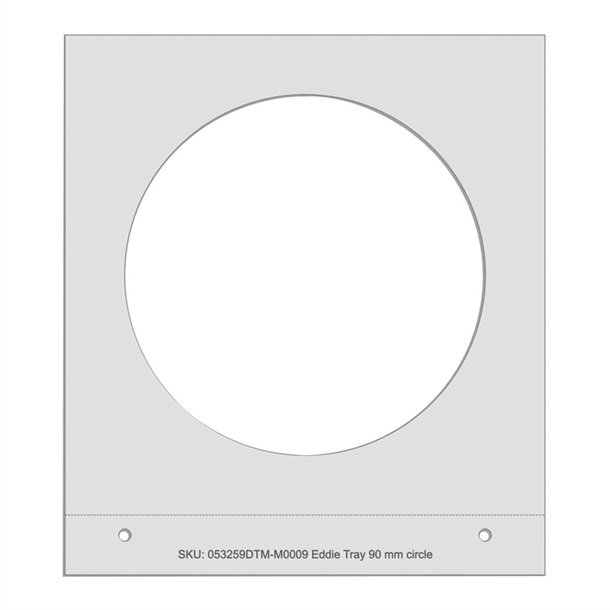 Eddie Manual Tray 90mm Circle - AT727 - Nisbets