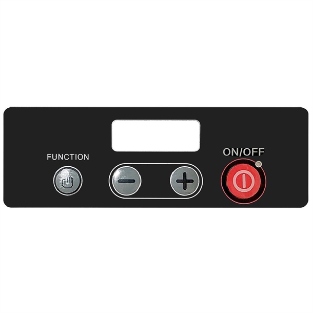 Nisbets Essentials Control Panel Sticker - AW294 - Nisbets