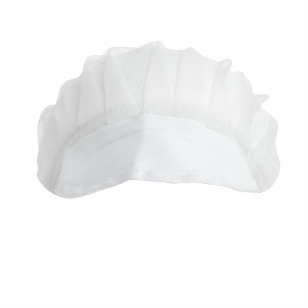 Whites Peaked Hair Net Hat White - B226 - Buy Online at Nisbets