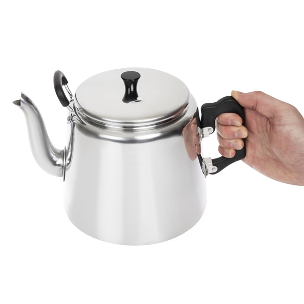 Canteen Aluminium Teapot 3.4Ltr - C352 - Buy Online at Nisbets