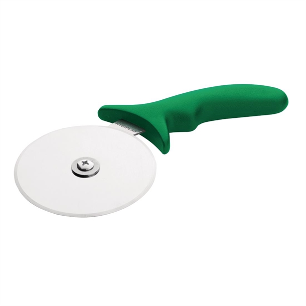 Hygiplas Pizza Wheel Green 4" - CC408 - Buy Online at Nisbets