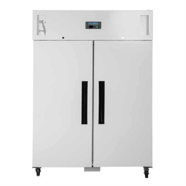 Polar G-Series Upright Double Door Freezer 1200Ltr White - CD616 - Buy ...