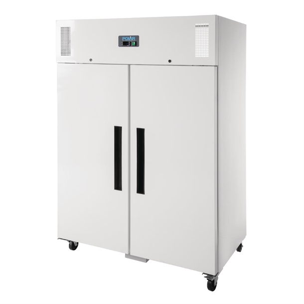 Polar G-Series Upright Double Door Freezer 1200Ltr White - CD616 - Buy ...