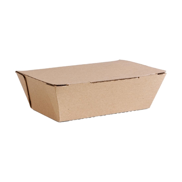 Vegware Compostable Microflute Takeaway Box 8x5" (Pack 250) - CF886 ...