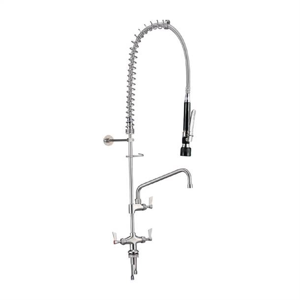 3monkeez Hob Mounted Pre-Rinse Tap with 305mm Pot Filler Black - CG165 ...
