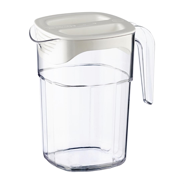 Araven Transparent Polycarbonate Jug 1.4Ltr 47oz - CH932 - Nisbets