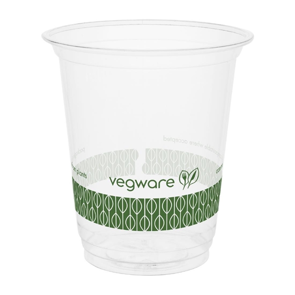 Vegware Compostable PLA Slim Cold Cups 200ml / 7oz (1000 Pack) - CL738 ...