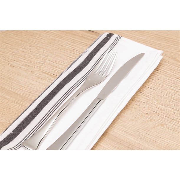 Bistro Table Napkins Black Stripe (Pack of 10) - CM318 - Buy Online at ...
