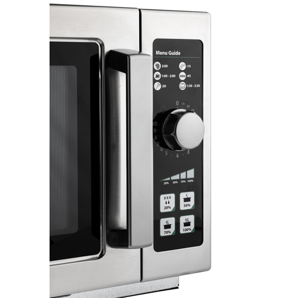 Menumaster Medium Duty magnetron grote inhoud 1100W - CM745 - Nisbets ...