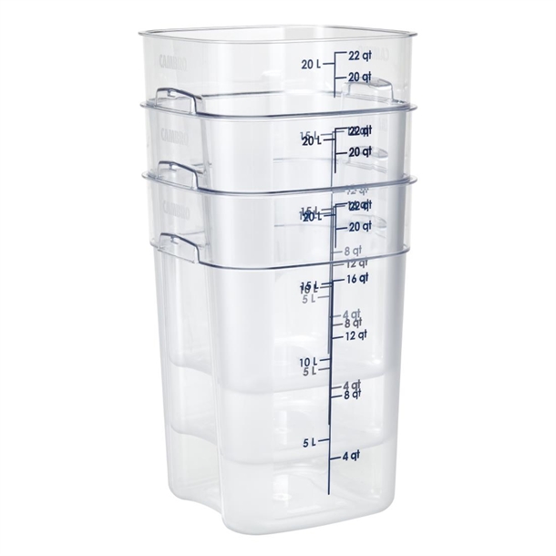 Cambro FreshPro Camsquare Food Storage Container 20.8Ltr - CU142 - Buy ...