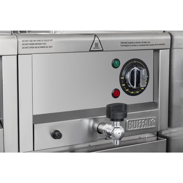 Buffalo 600 Series Single Tank Electric Fryer 8Ltr - CU476 - Buy Online ...