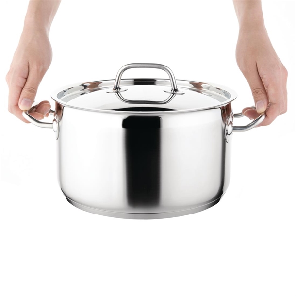 Nisbets Essentials Stew Pan 5.6Ltr - DB254 - Buy Online at Nisbets