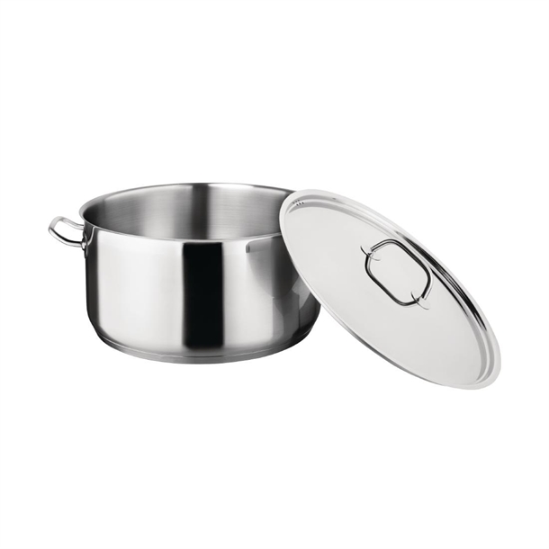 Nisbets Essentials Stew Pan 12Ltr - DB255 - Buy Online at Nisbets