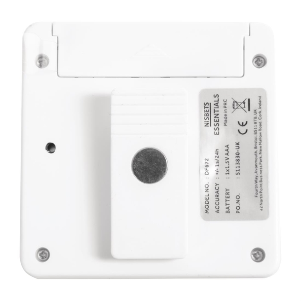Nisbets Essentials Magnetic Countdown Timer - DF672 - Buy Online at Nisbets