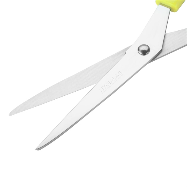 Hygiplas Yellow Colour Coded Scissors - DM038 - Buy Online at Nisbets