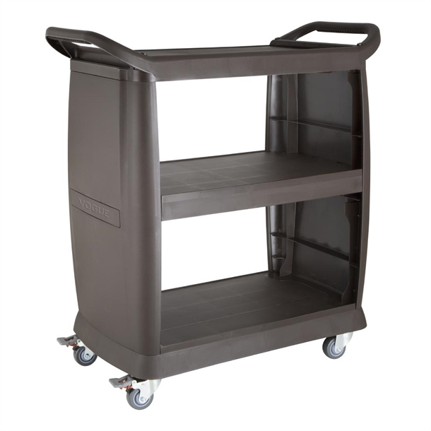 Vogue Polypropylene Mobile Trolley - DN585 - Nisbets