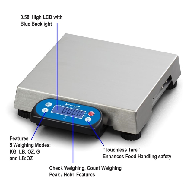 Brecknell 6700U Series POS Scale 6kg - DP049 - Buy Online at Nisbets
