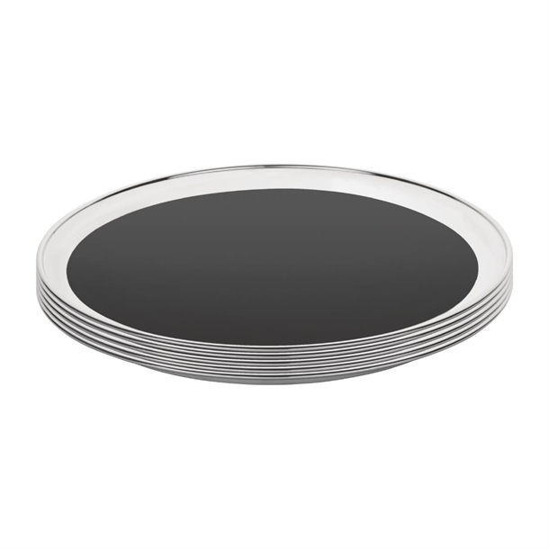 Olympia Stainless Steel Round Anti-Slip Bar Tray 305mm - DP207 - Buy ...