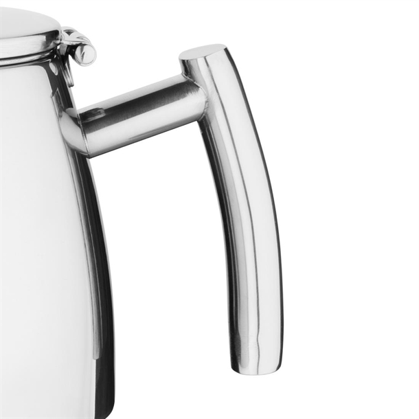 Olympia Conical Insulated Stainless Steel Teapot with Filter 600ml ...