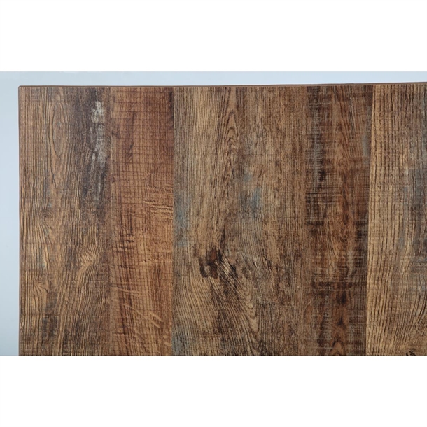Bolero Pre-Drilled Rectangular Table Top Urban Dark 1100(W) x 700(D)mm ...