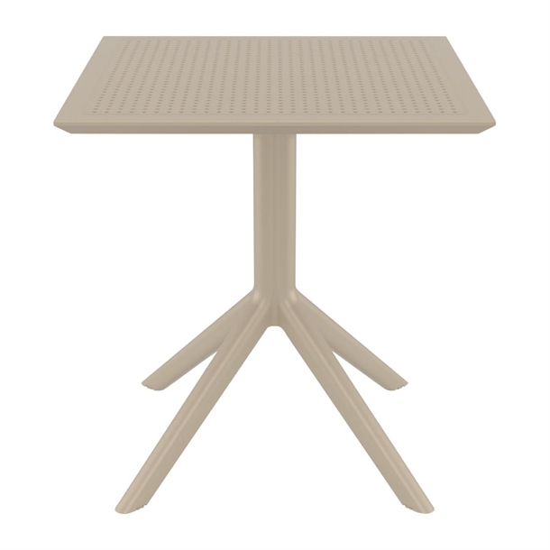 Furnlink Siesta Sky Table 70 - Taupe - DU038 - Nisbets