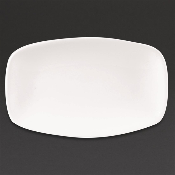 Churchill X Squared Oblong Plates White 121 x 200mm (12 Pack) - DW345 ...