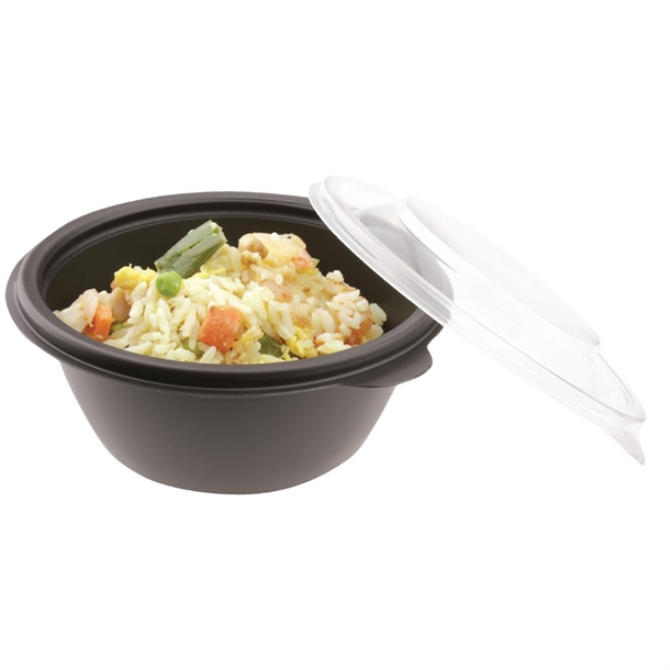 Fastpac Small Round Food Containers 375ml / 13oz (Pack of 500) - DW788 ...