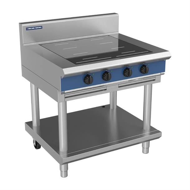 Blue Seal 4 Zone Free Standing Full Area Induction Hob 20kW IN514F-L ...
