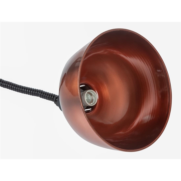 Apuro Retractable Dome Heat Lamp Shade Copper Finish - DY460-A - Buy ...