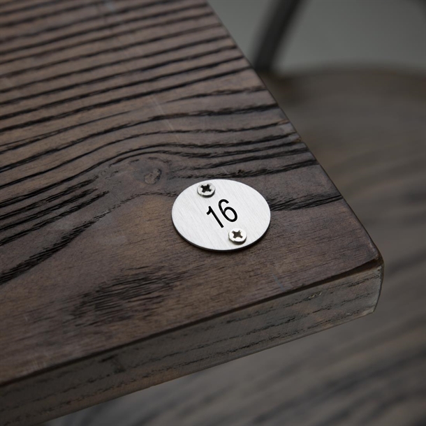 Olympia Table Numbers Silver (16-20) - DY773 - Buy Online at Nisbets