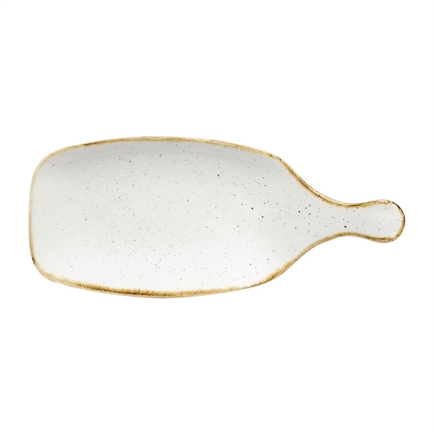 Churchill Stonecast Handled Paddles Barley White 284mm (6 Pack) - DY879 ...