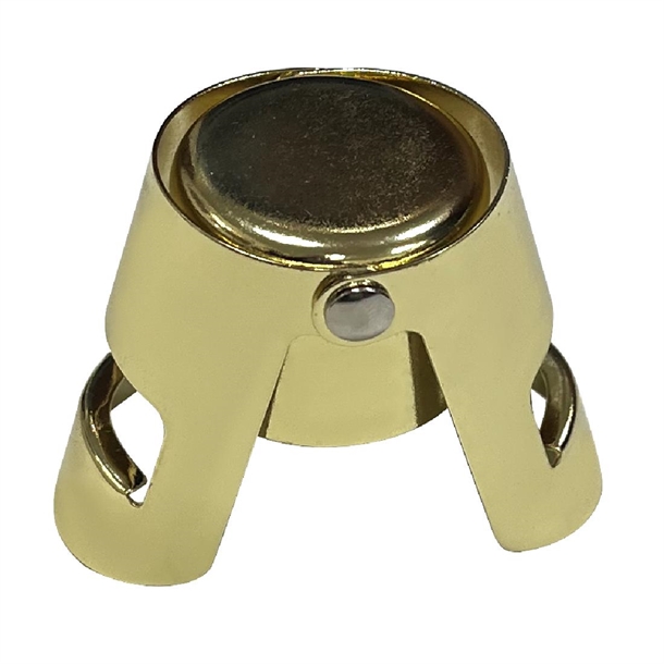 Beaumont Champagne Stopper Gold - DZ785 - Nisbets