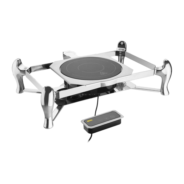 Olympia 1/1 Induction Chafer - Stand & Induction Heater Set - SA648 ...