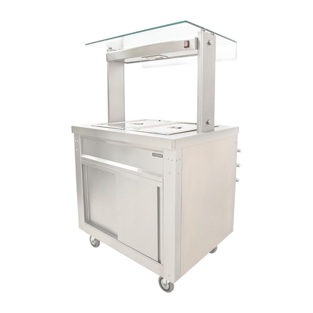 Parry Flexi-Serve Ambient GN Buffet Bar with Chilled Cupboard - P_FD212 ...