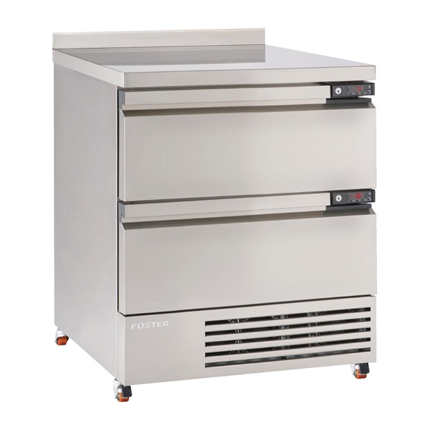 Foster FlexDrawer Counter with 2 Drawers and Splashback FFC4-2 35-106 ...
