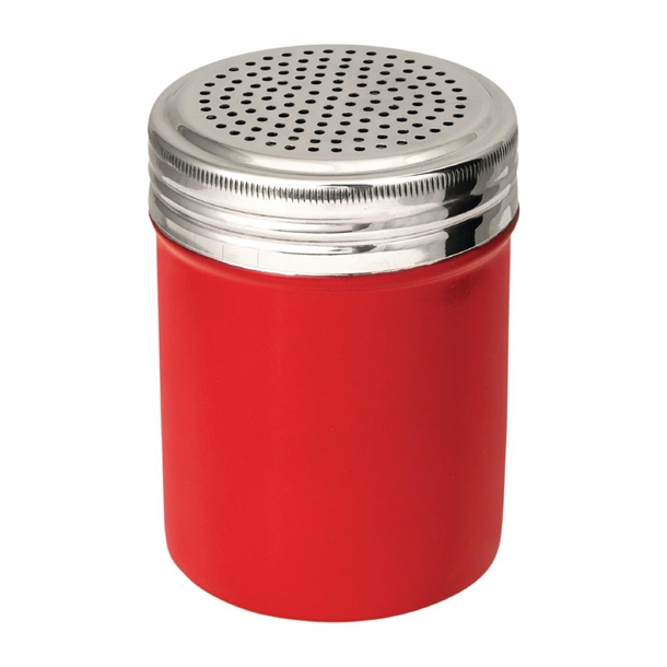 Salt Shakers Red 250ml (12 Pack) - FK749 - Nisbets