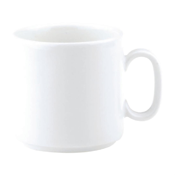 Royal Porcelain Chelsea Stackable Coffee Mugs Stackable 330ml (48 Pack ...