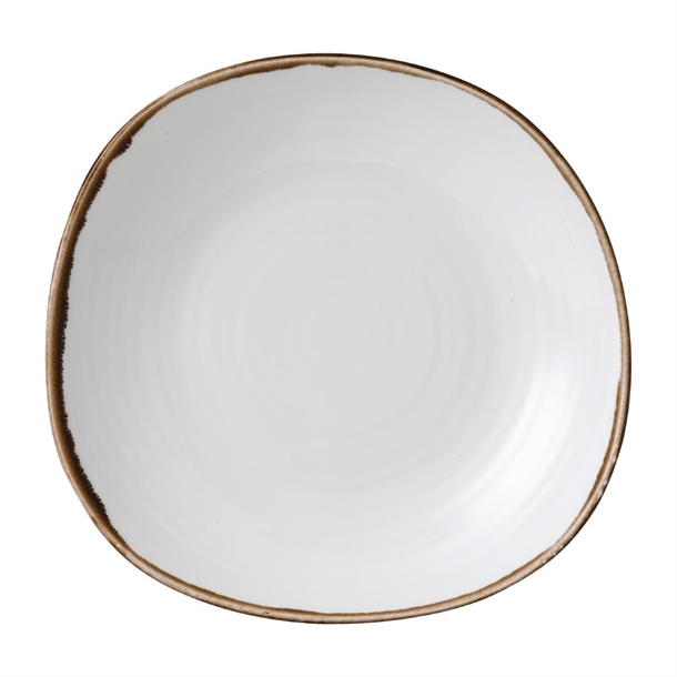 Dudson Harvest Organic Coupe Wobbly Bowls 295mm Natural (6 Pack ...