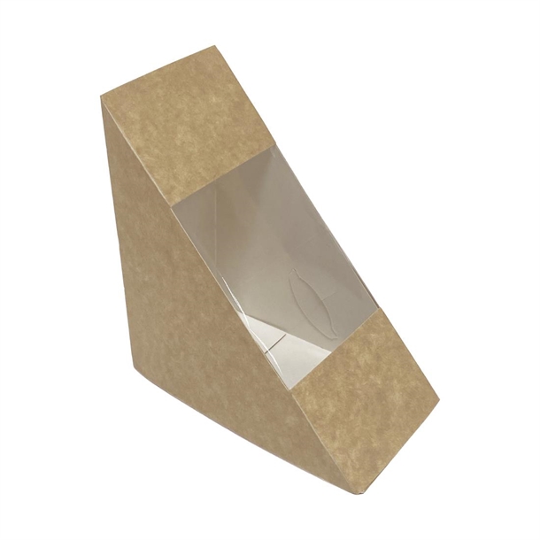 Fiesta Recyclable Standard Sandwich Wedge with PET Window 65mm (500 ...