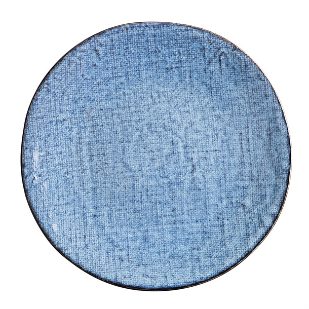 Olympia Denim Blue Coupe Plates 285mm (4 Pack) - FU222 - Nisbets
