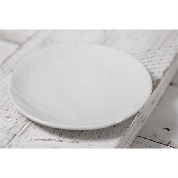 Olympia Denim White Coupe Plates 180mm (Pack of 6) - FU225 - Buy Online ...