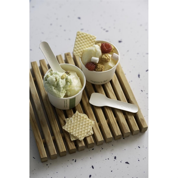 Vegware Paper Ice-Cream Spoon (Pack of 2000) - FU455 - Buy Online at ...