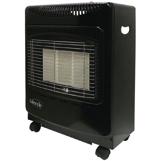 Lifestyle Black Mini Indoor Cabinet Heater 505-120 - FU948 - Nisbets
