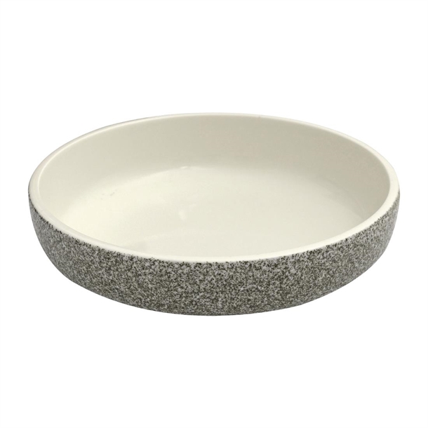 Rakstone Ease Round Deep Plates Dual 200mm (3 Pack) - FW213 - Nisbets