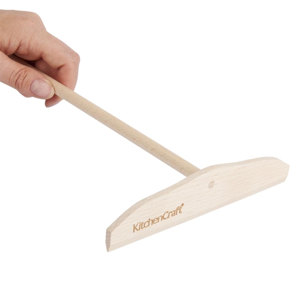 KitchenCraft Crepe Spreader Beechwood - FX199 - Buy Online at Nisbets