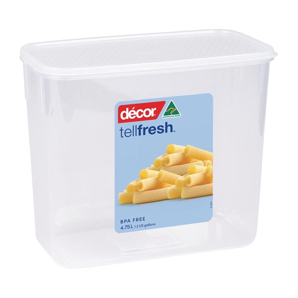 Décor Tellfresh Tall Oblong 4.75Ltr - FY491 - Buy Online at Nisbets