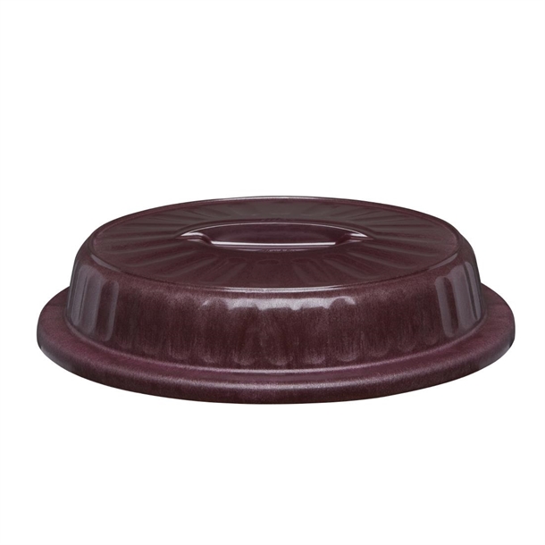 Aladdin Temp-Rite Dome 9"/230mm High Heat Entrée Dome Burgundy (48 Pack ...
