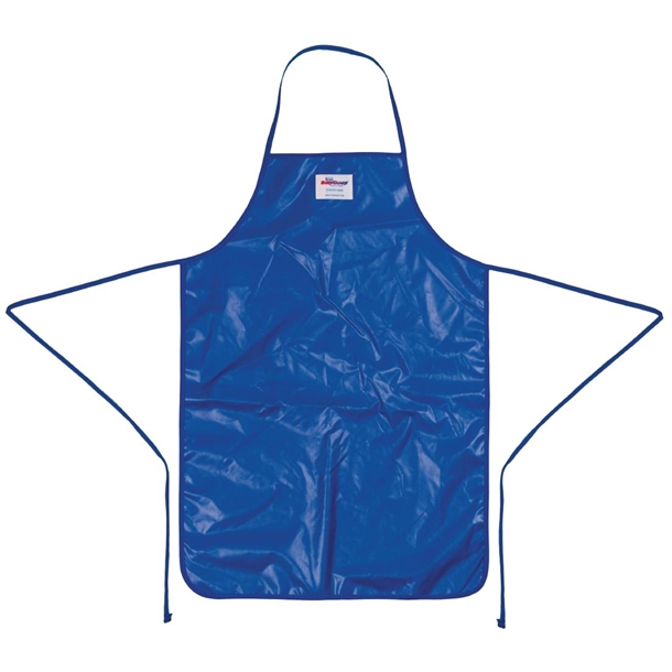 Burnguard Nylon QuicKlean Bib Apron Blue - GD331 - Buy Online at Nisbets